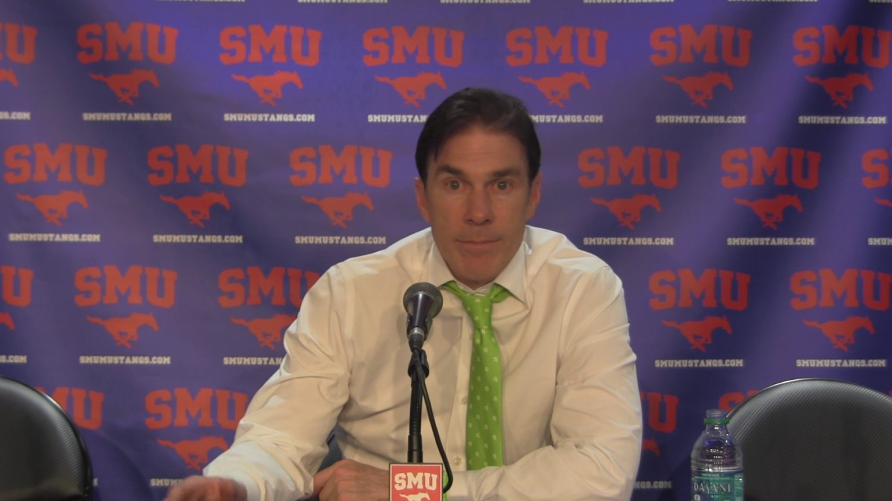 SMU vs. Stanford: Head Coach Tim Jankovich Postgame - YouTube