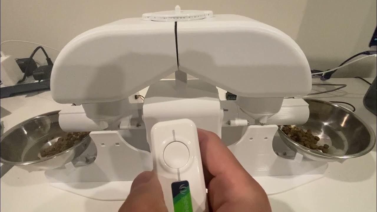 AWS IoT Cat Feeder - Feed my cats anywhere in the world - YouTube
