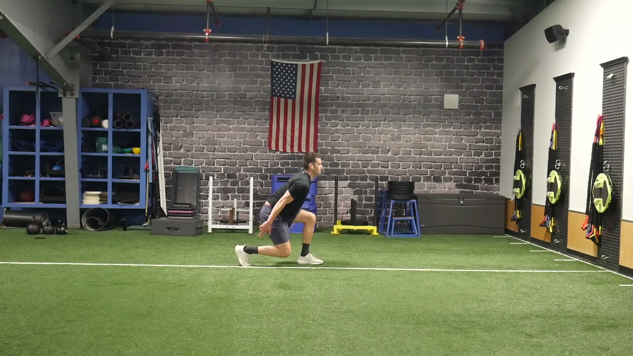 Split Squat Jumps - YouTube