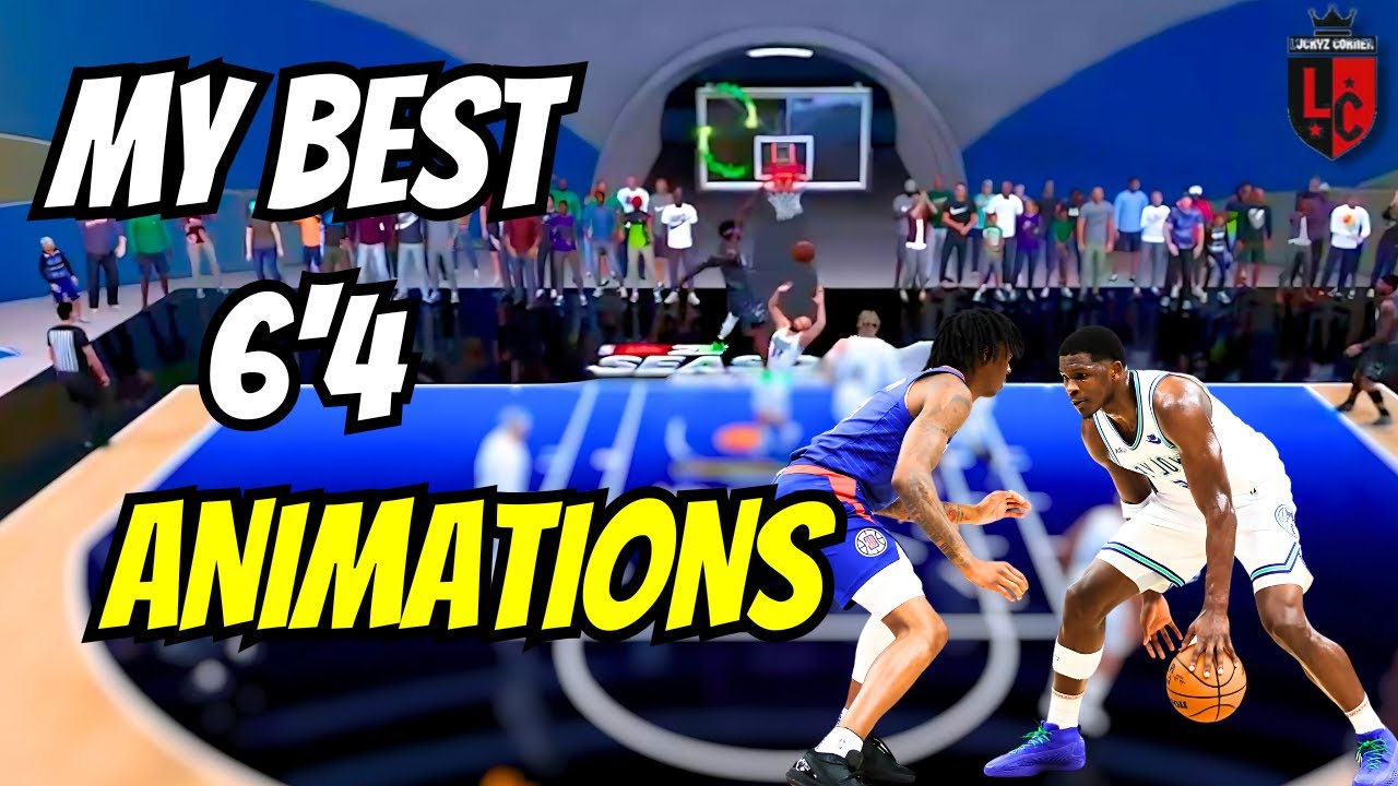 Dribble animations (6’4 under) to help DOMINATE Rec | NBA 2k25 - YouTube