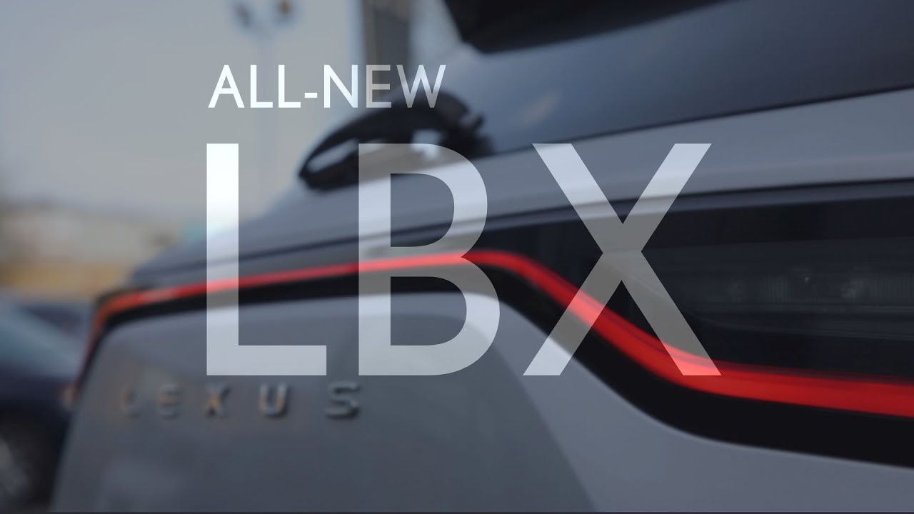 All-New Lexus LBX Test Drive Event - YouTube