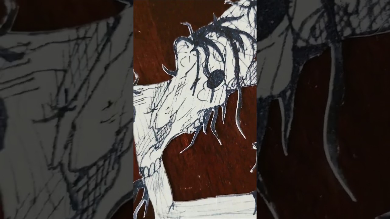 SCP-1156/Long horse.#art #creepy #scp - YouTube