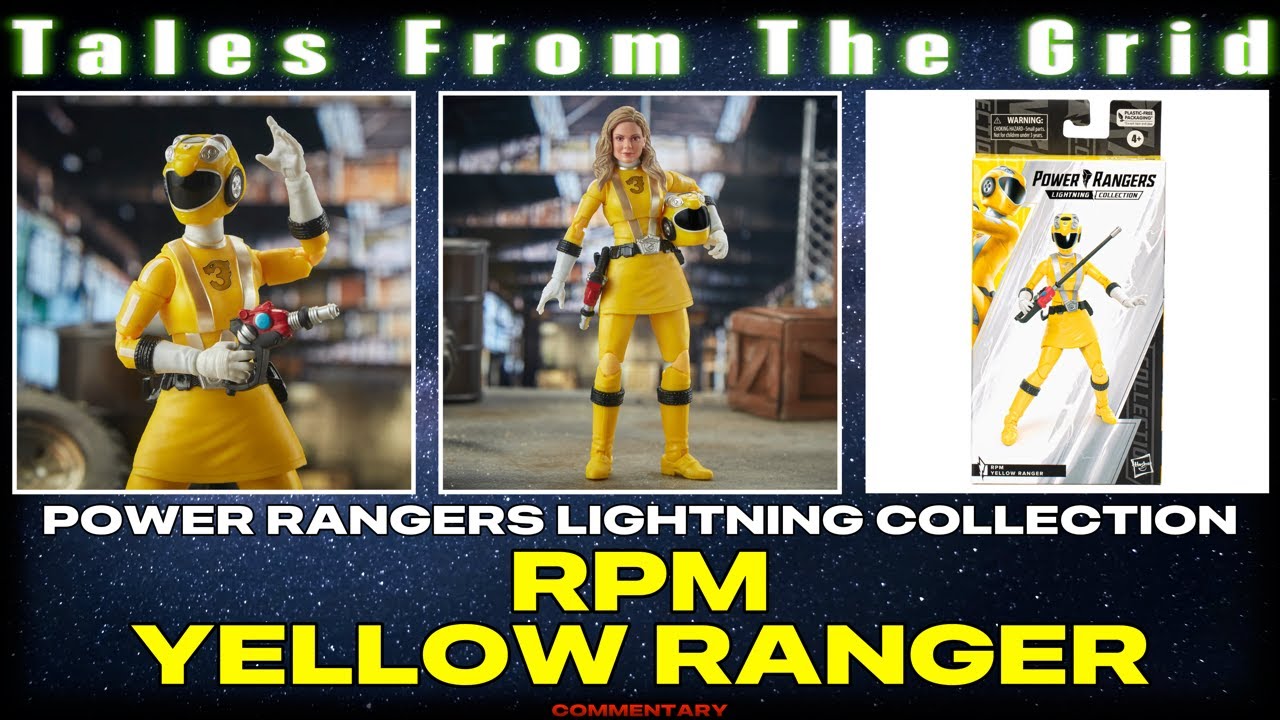 Power Rangers Lightning Collection RPM Yellow Ranger | Tales From The ...