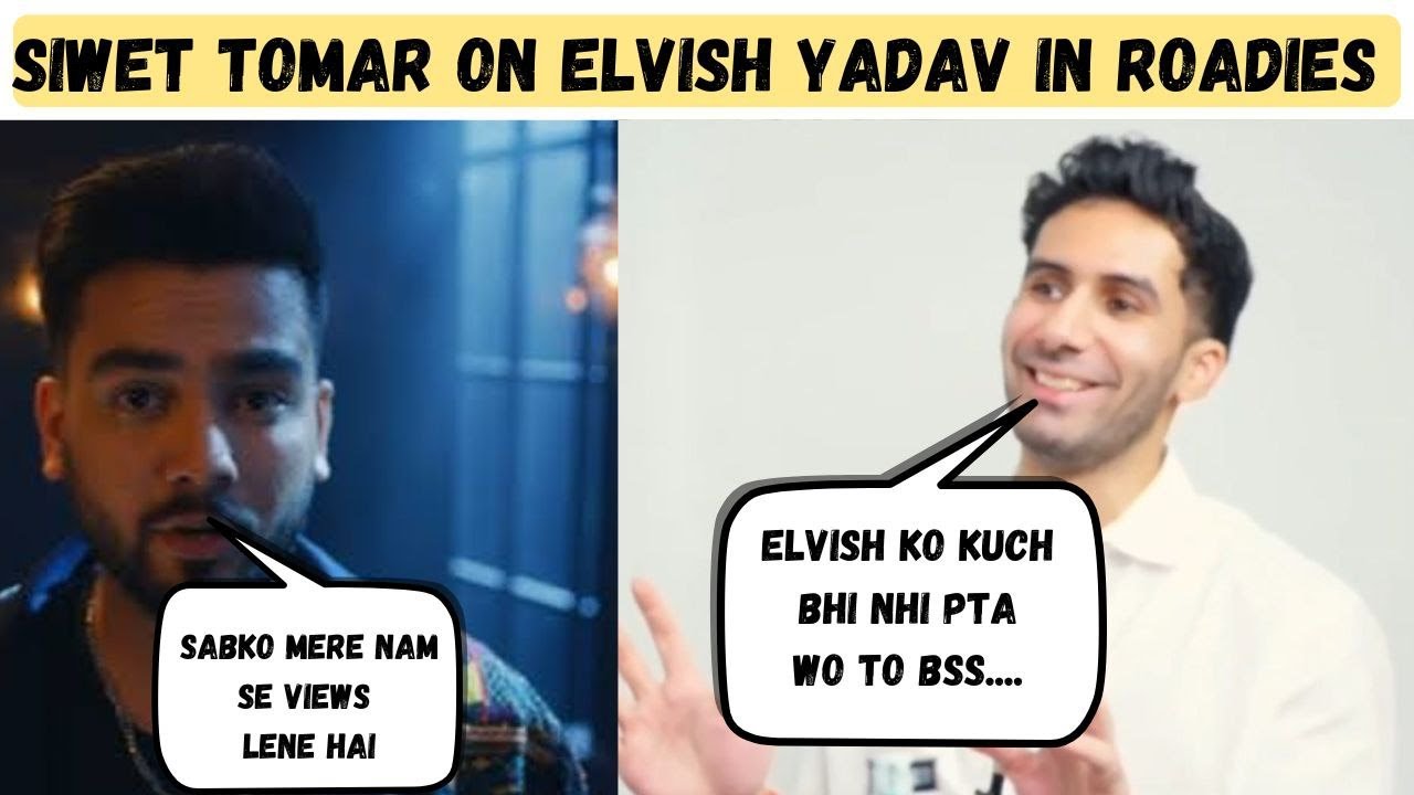 You Won't Believe Siwet Tomar Trolled on Roadies Elvish Yadav 🤬 # ...