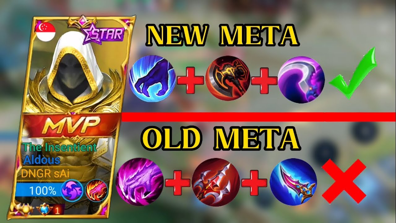 MUST TRY THIS NEW META BUILD TO ALDOUS EASY TO 1 HIT ENEMY🔥!!! | META ...
