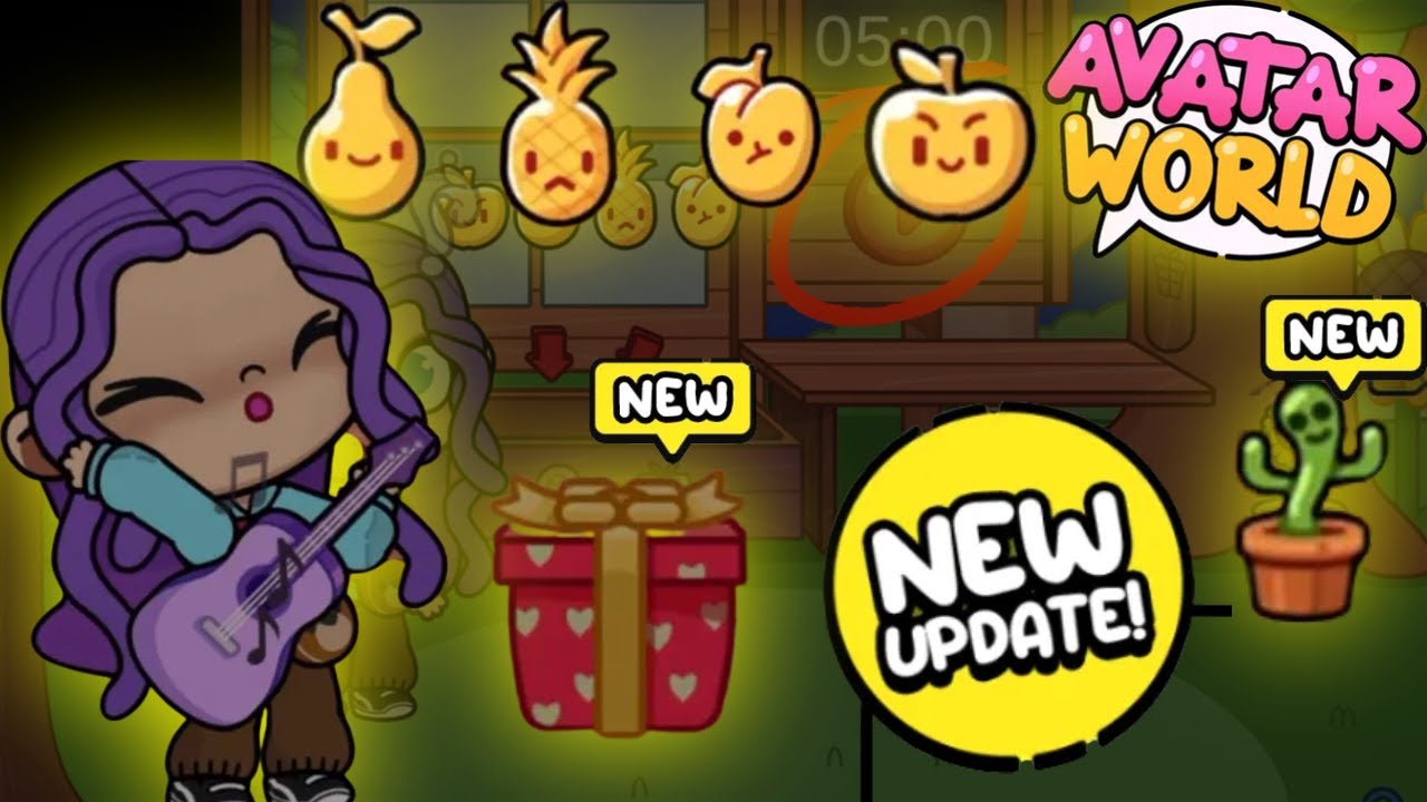 GIFT GUITAR FOR A TASK IN AVATAR WORLD || NEW UPDATE || - YouTube