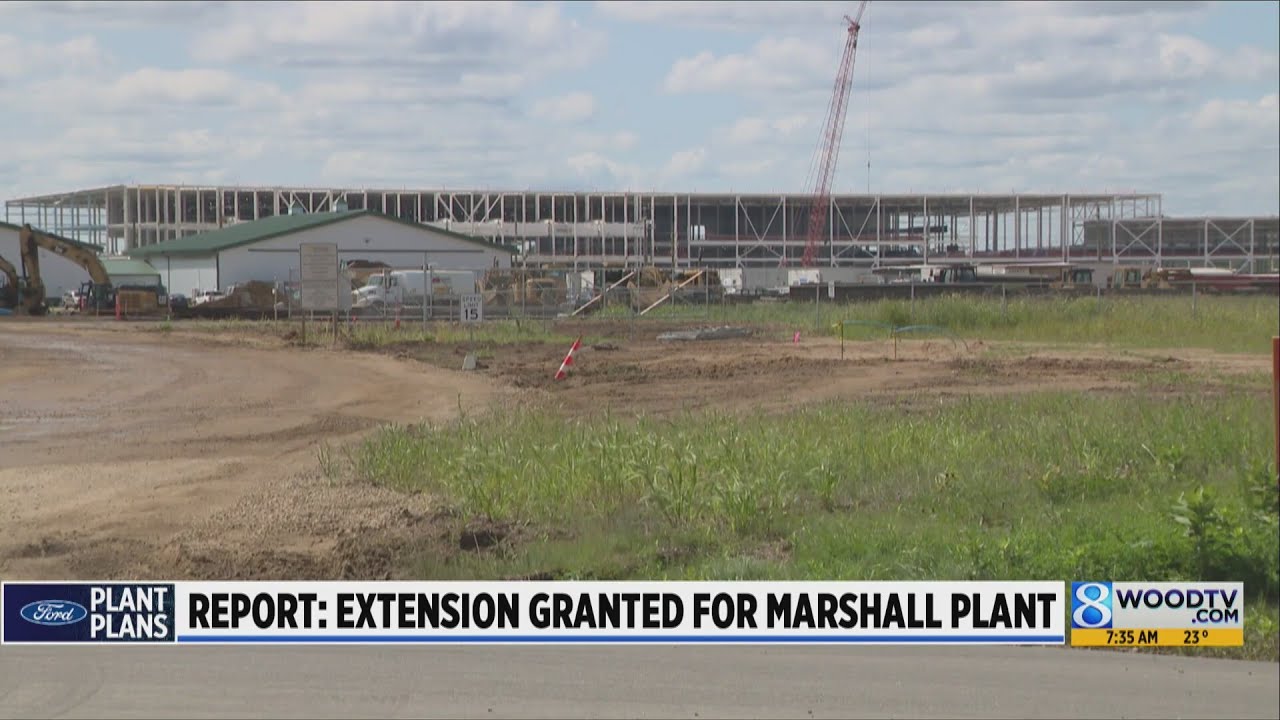 Ford granted extension for Marshall EV plant - YouTube
