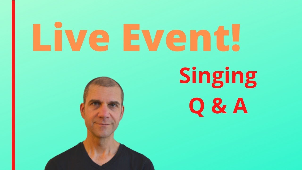 Singing Questions - Coffee Hour - Singing Questions and Answers - YouTube