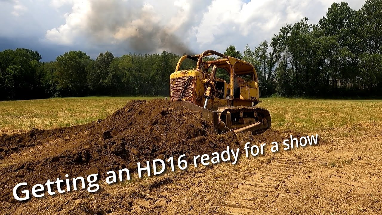 Working on an Allis Chalmers HD16 Dozer - YouTube