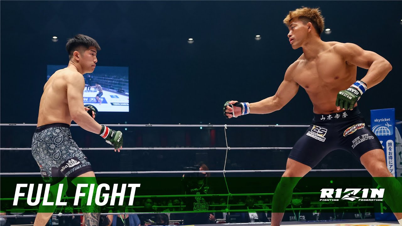 Full Fight | RYUKI vs. 山本歩夢 / RYUKI vs. Ayumu Yamamoto - RIZIN.34 - YouTube
