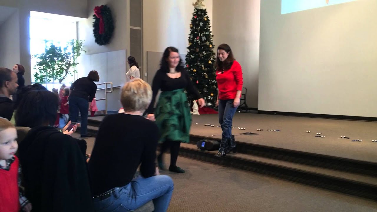 YMCA Preschool's Christmas Performance - Exiting the Stage - YouTube