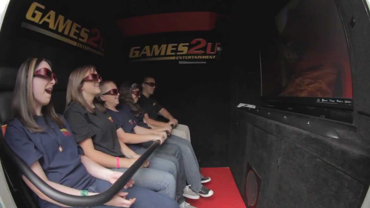 Games2U 4D Theater - YouTube