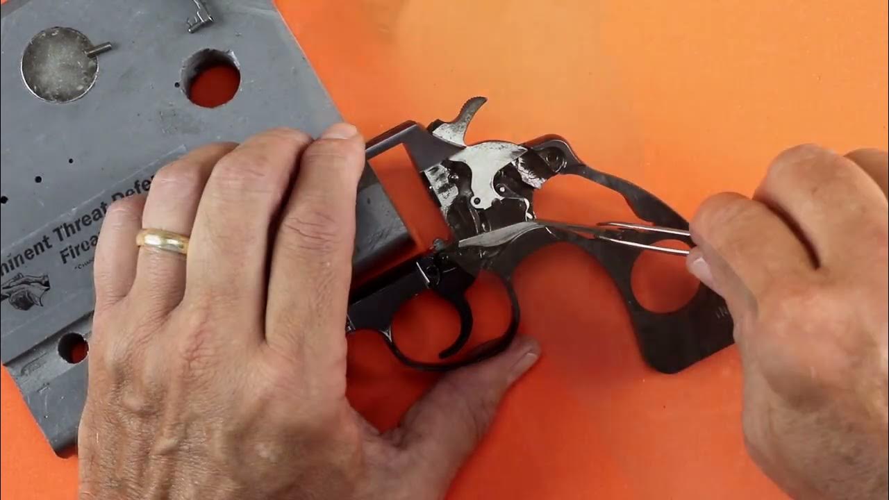 Colt Detective Special Revolver Disassembly - YouTube
