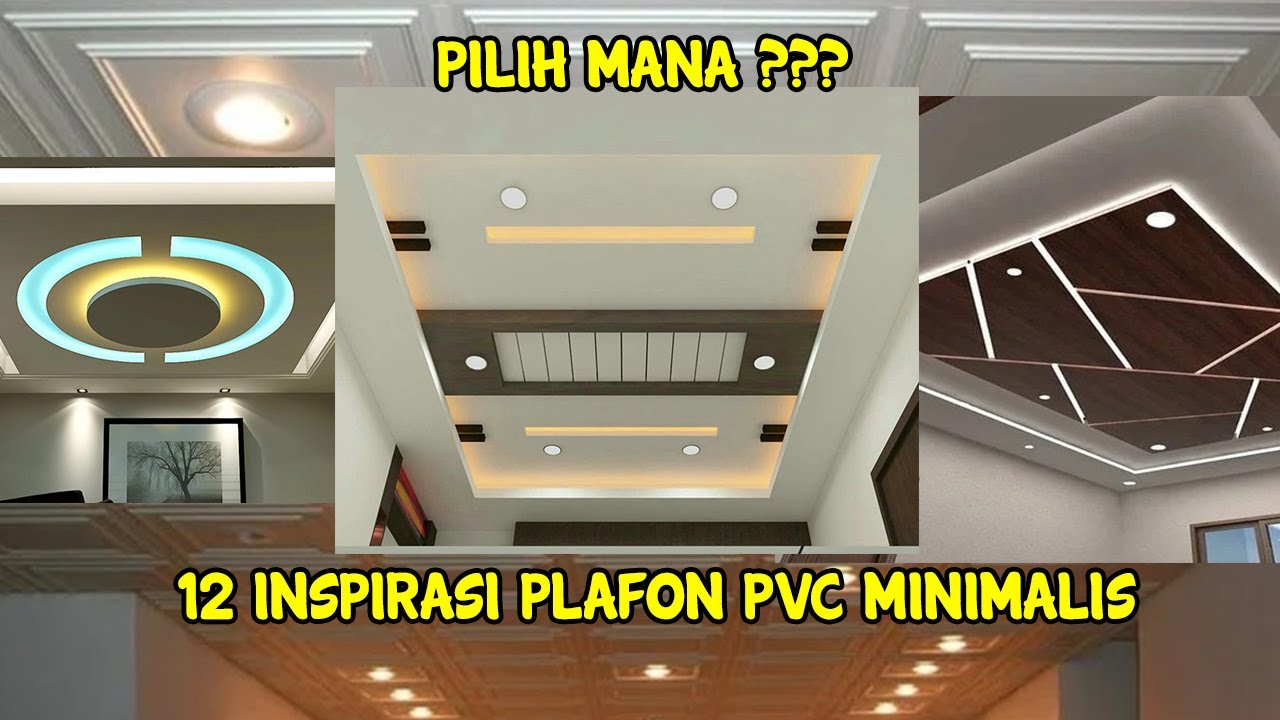 12 Inspirasi Model Plafon PVC Minimalis Untuk Berbagai Ruangan Di Rumah ...