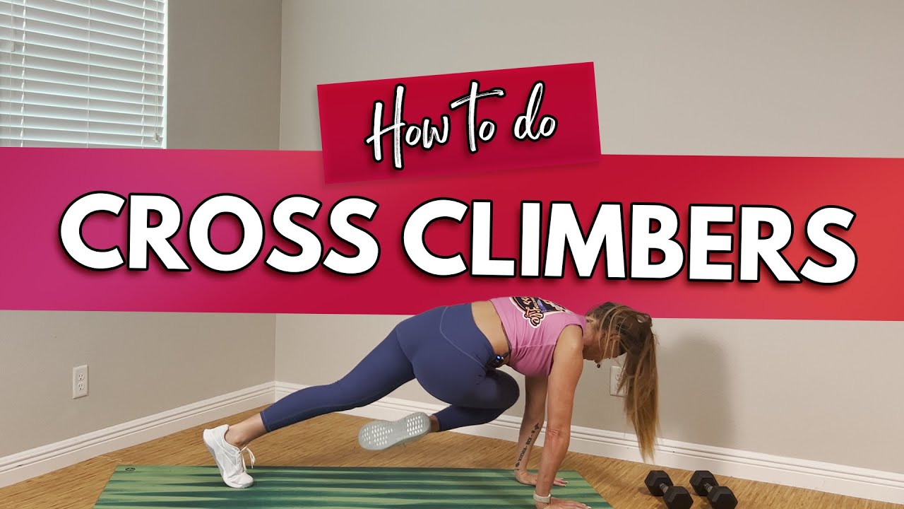 Crush Your Cardio: Cross Climbers Tutorial for Full Body Burn! 💥 - YouTube