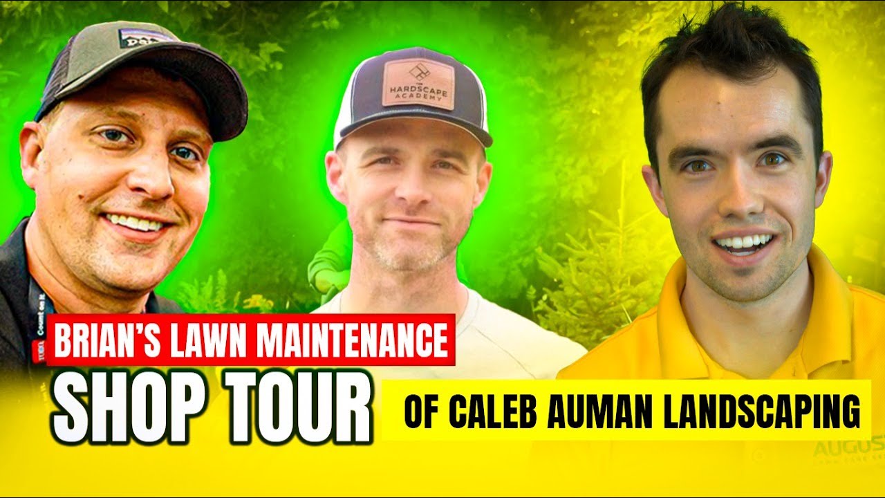 Brian’s Lawn Maintenance SHOP TOUR of Caleb Auman Landscaping | My ...