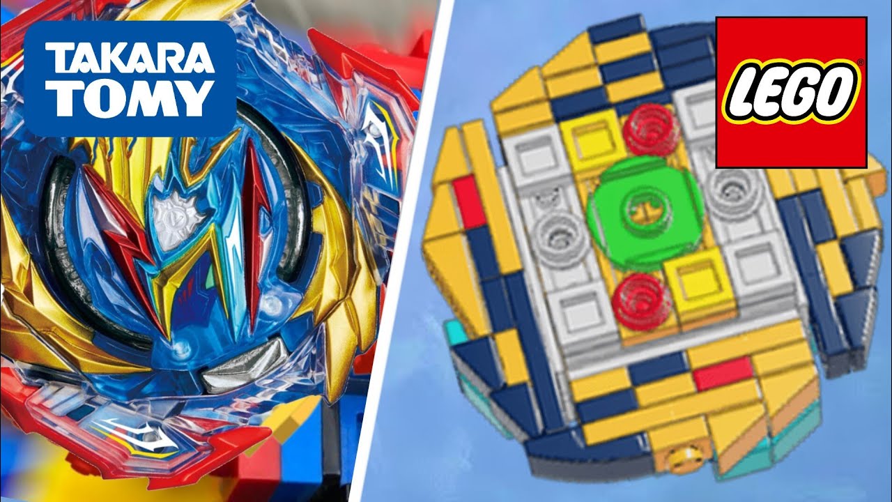 Beyblade Burst Lego Beyblade Vs Takara Tomy Beyblades - YouTube