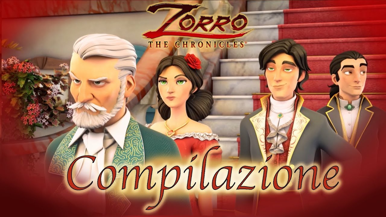 1 Ora COMPILAZIONE | Zorro La Leggenda Episodio 1 - 3 | Cartoni di ...