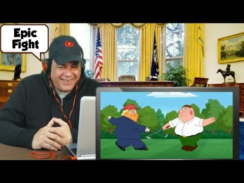 Peter Griffin vs Donald Trump(super fight) REACTION - YouTube