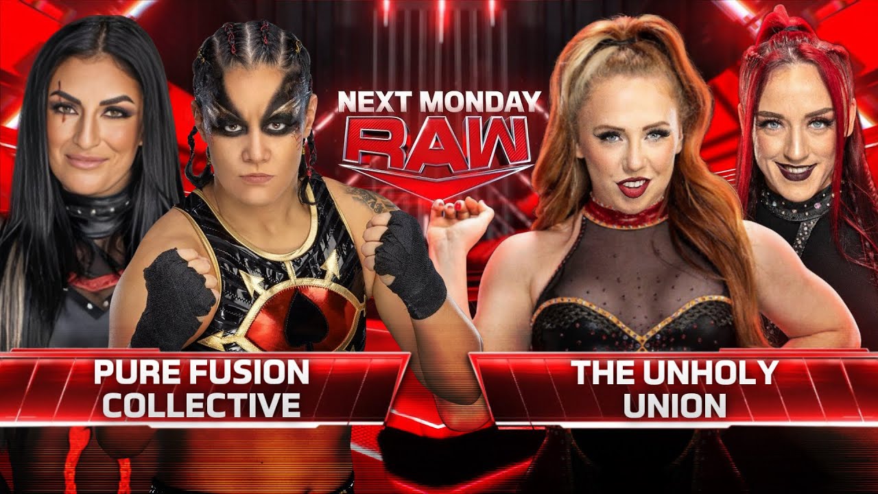 Pure Fusion Collective vs The Unholy Union : Women's Tag team ...