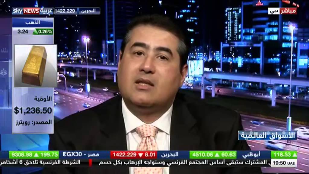 Ali Hamoudi on Sky News Arabia Tuesday 13 Jan 2015 commenting on Oil ...