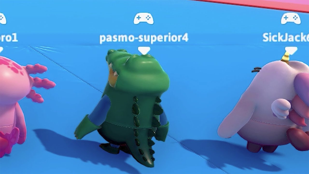 Dont trust the croc FALL GUY! - YouTube