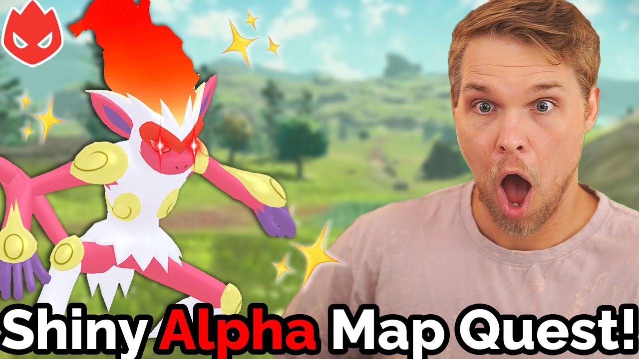 🔴My First Shiny Alpha Map Quest! But w/ a Twist (1) - YouTube