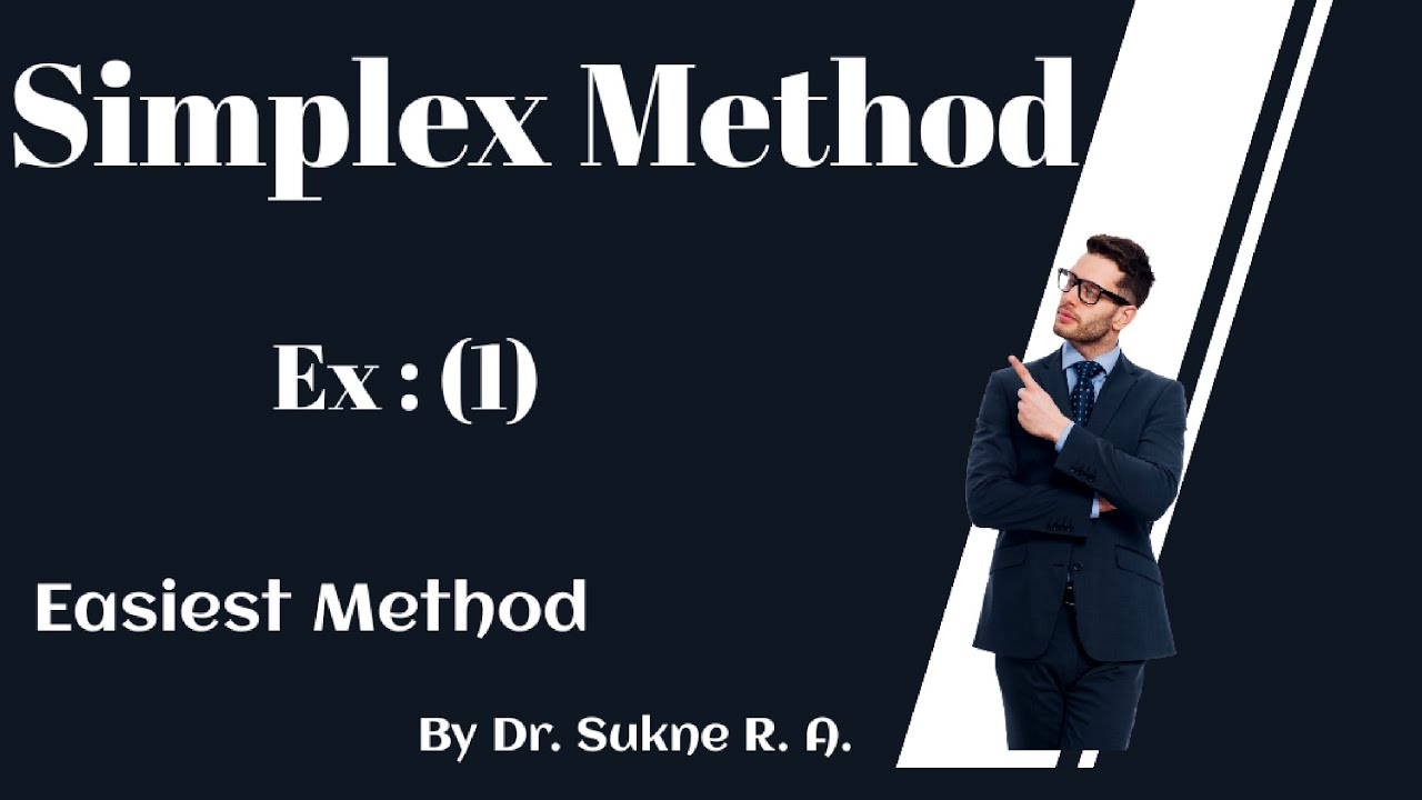 Simplex Method | Simplex Method L. P. P | सिंप्लेक्स मेथड #simplexmethod #lppsimplexmethod # ...