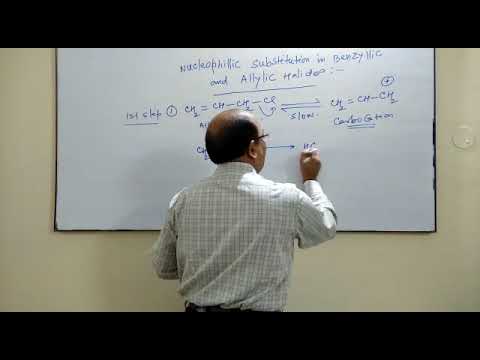 Lecture 20 : Class XII- Chemistry- Nucleophilic substitution in ...