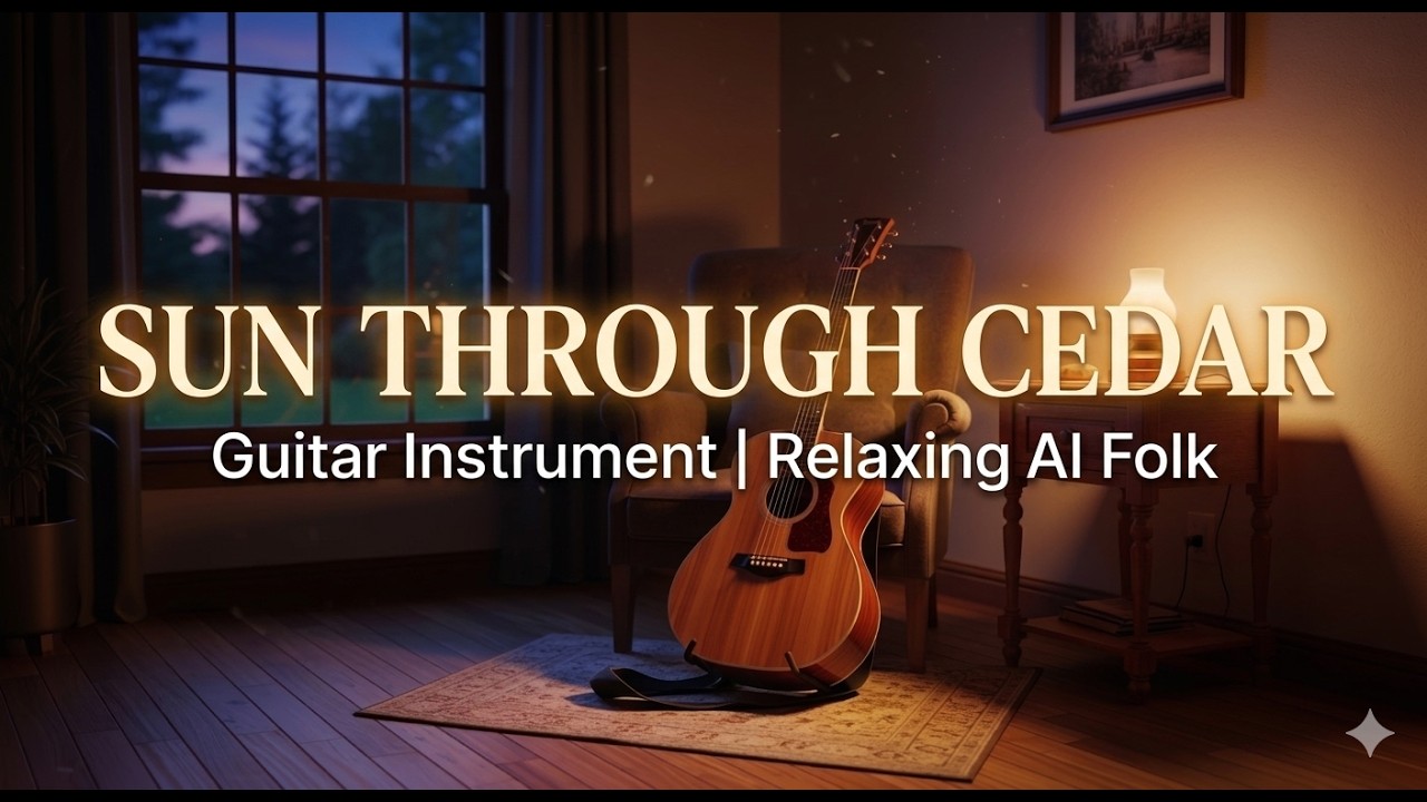 Relaxing Guitar Instrument - Sun Through Cedar Leaves (AI Generated ...