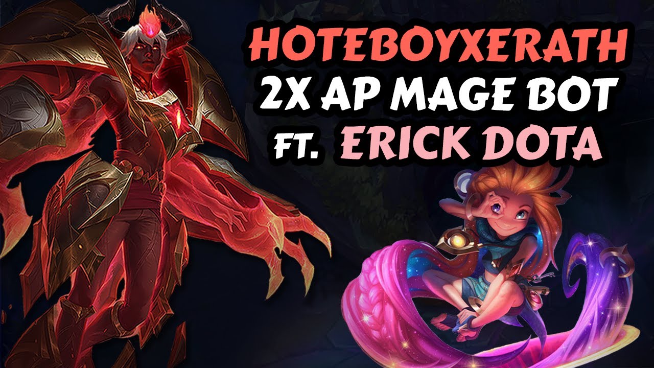 New Bot Lane Meta Double AP Mage ft. Erick Dota - YouTube