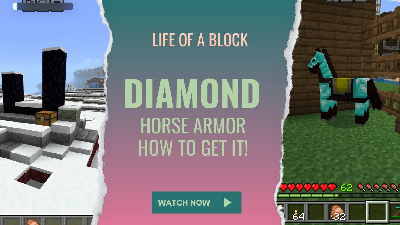 How to Get Diamond Horse Armor in Minecraft (And Why You Need It ...