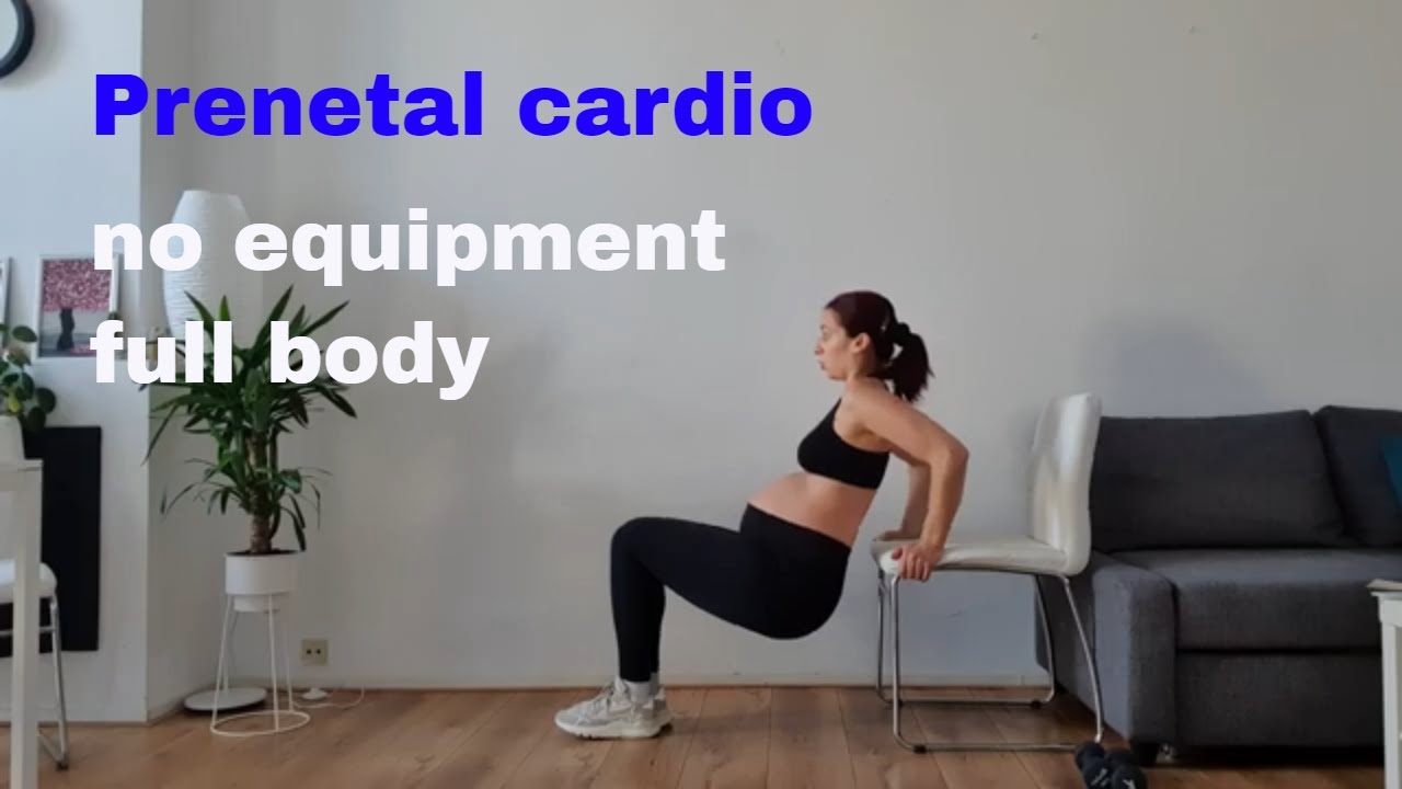 Prenetal cardio workout- Pregnancy workout- 8 minutes cardio for ...