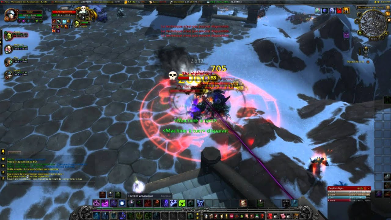 WoW MoP | Dungeon Shado-Pan Monastery | Donjon Monastère des Pandashan ...