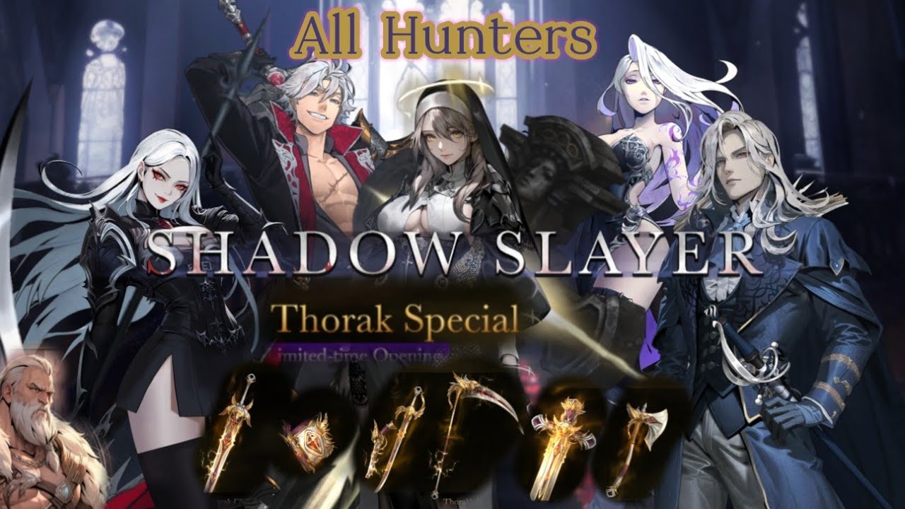 All hunters ability in Thorak special pack (shadow slayer demon hunter) the power of Thorak ...