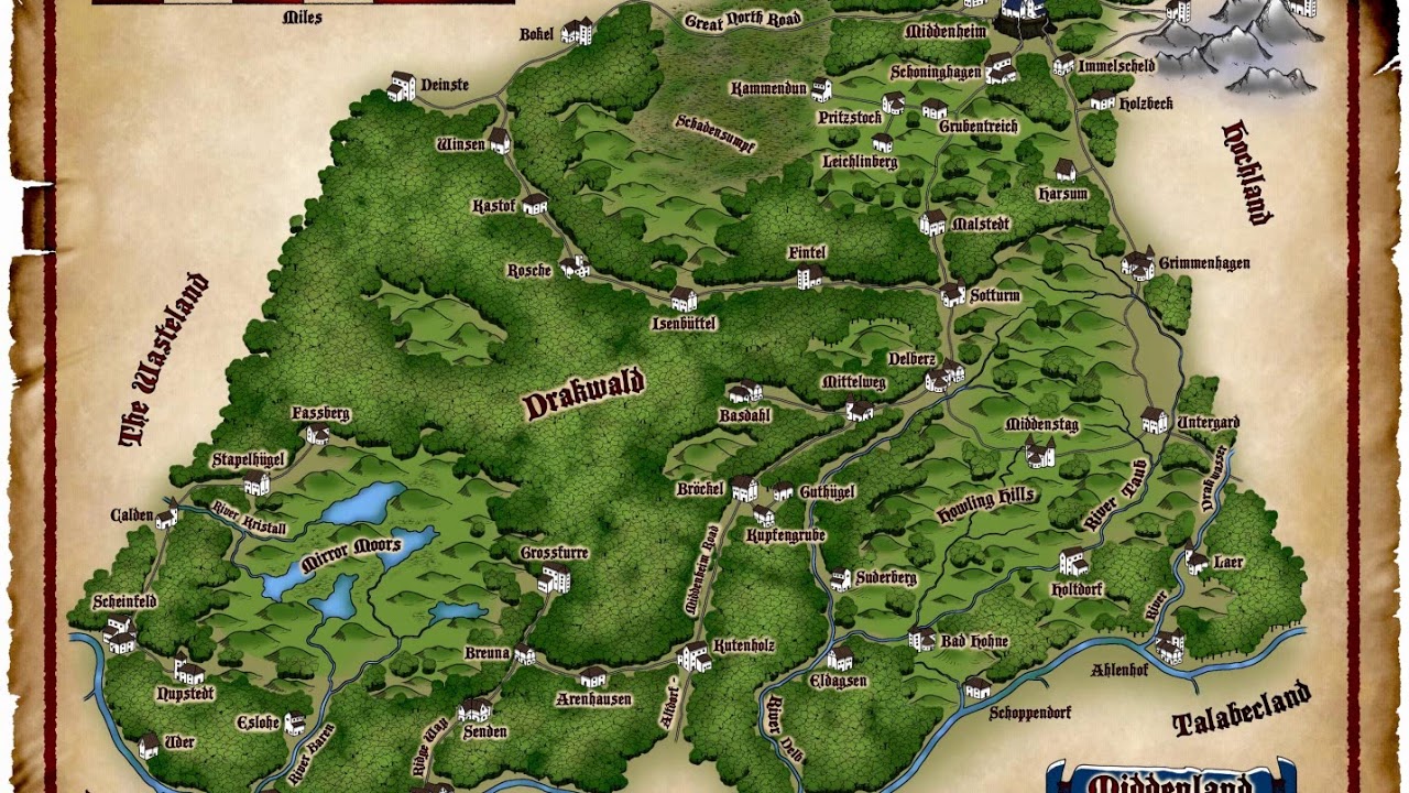 Warhammer Fantasy: Lore Drakwald - YouTube