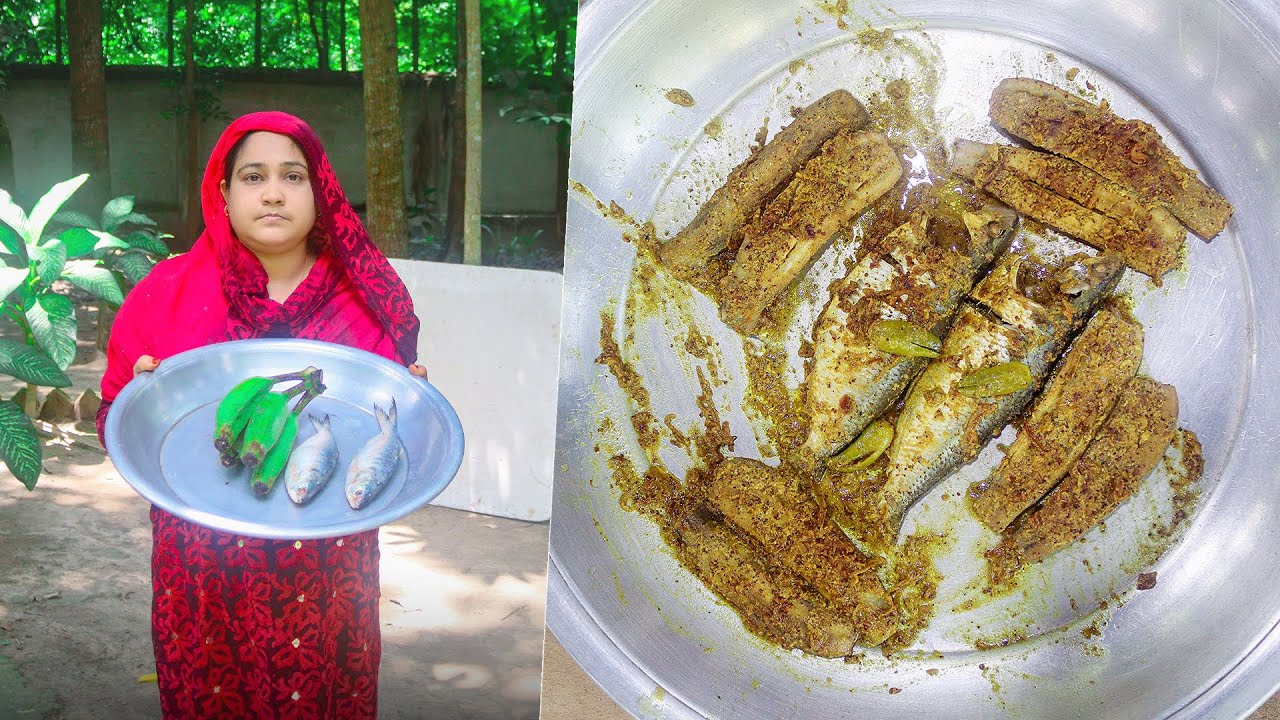 Hilsa Banana Paturi Cooking Recipe - YouTube