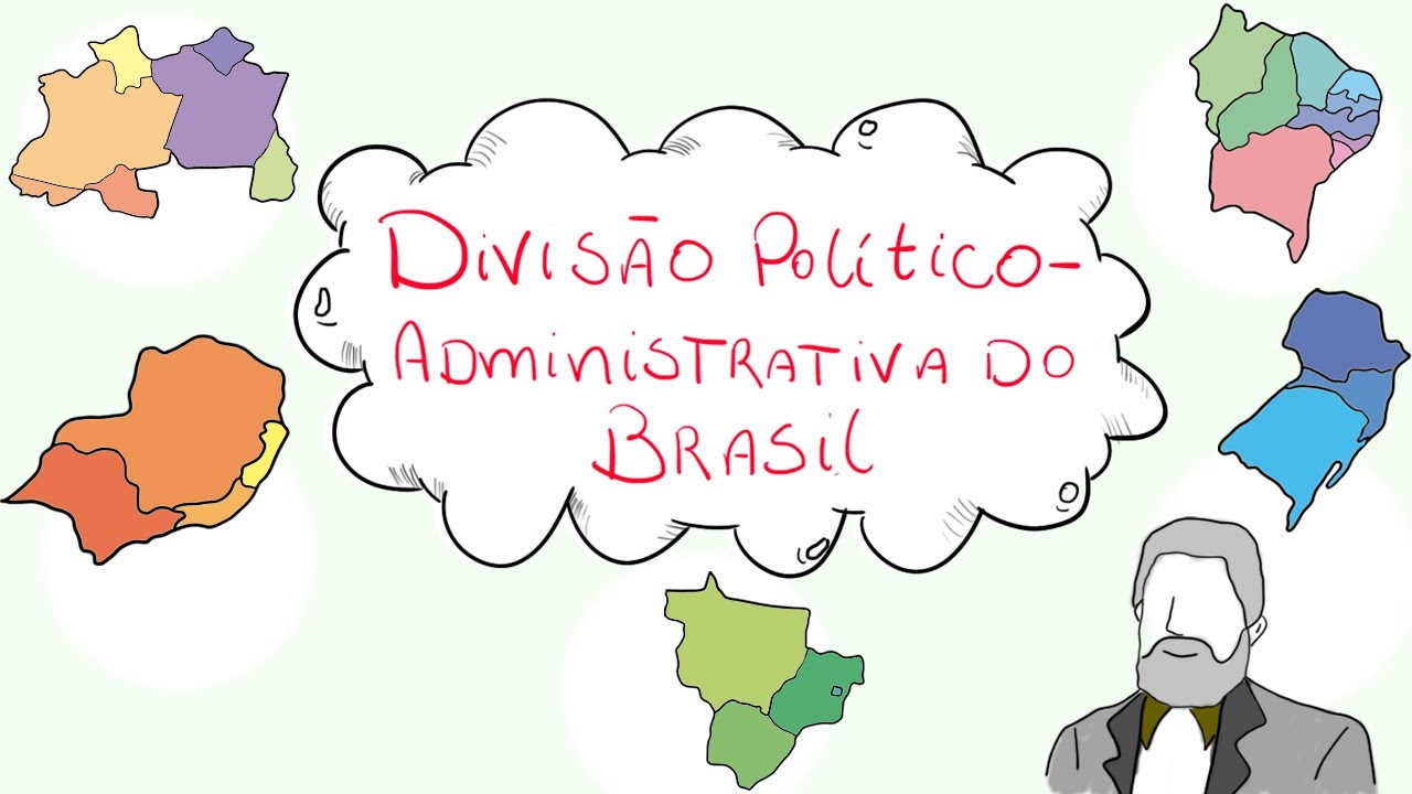 Divisão Política (administrativa) e Regiões Brasileiras - Geografia ...