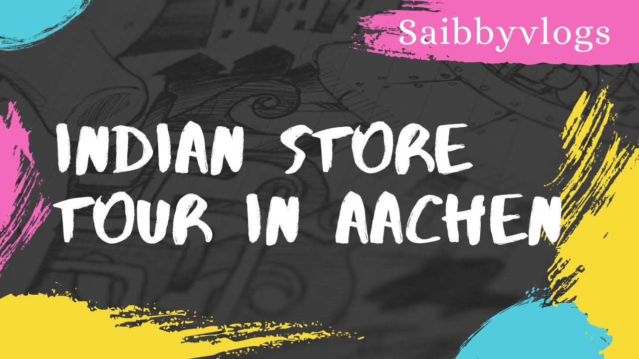 Indian store in Aachen | Indians in Germany - YouTube