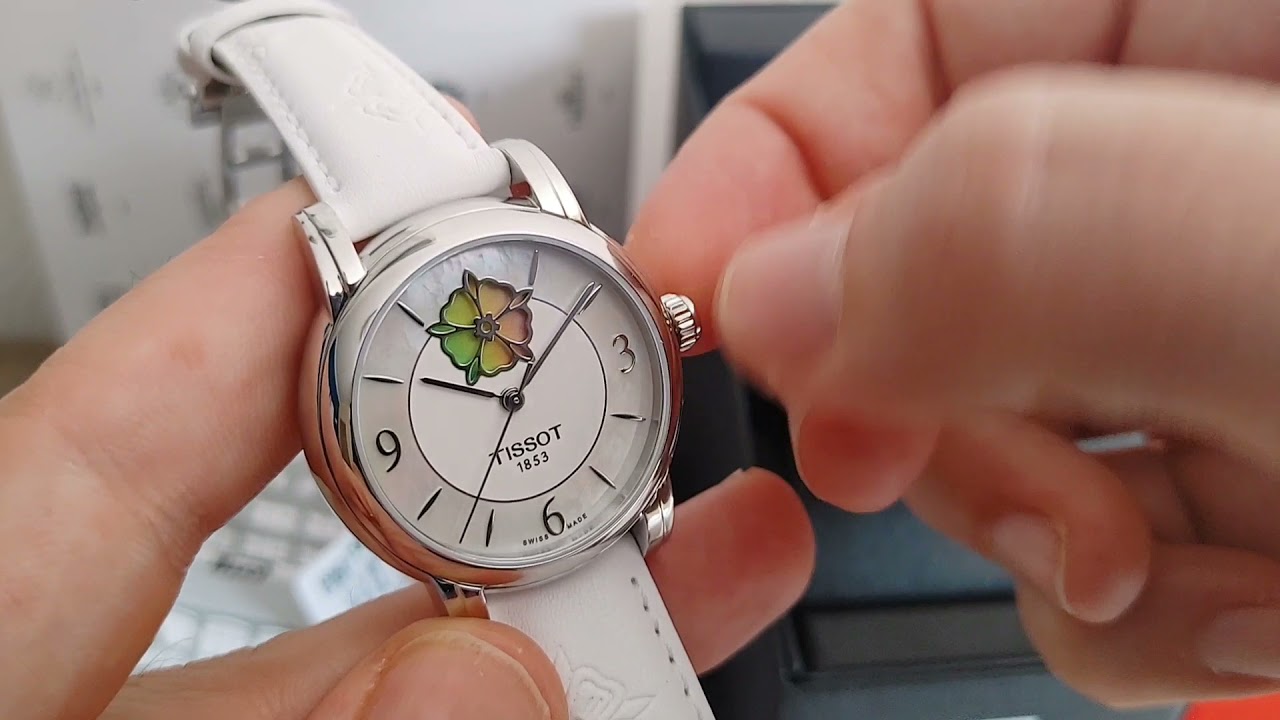 Tissot Lady heart flower powermatic - YouTube