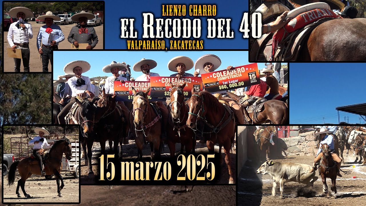 Torneo Coleadero - Lienzo Charro El Recodo del 40 - Valparaíso, Zac 15 ...