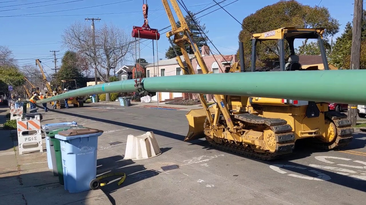 Boring In 12" steel pipe 2 - YouTube