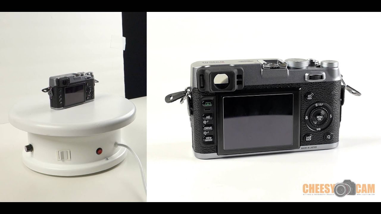 Rotating Turntable Motorized Variable Speed for Product Videos - YouTube