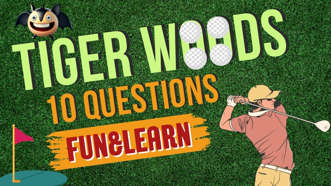 CELEBRITIES #1 - TIGER WOODS QUIZ - 10 Questions and Facts about the ...