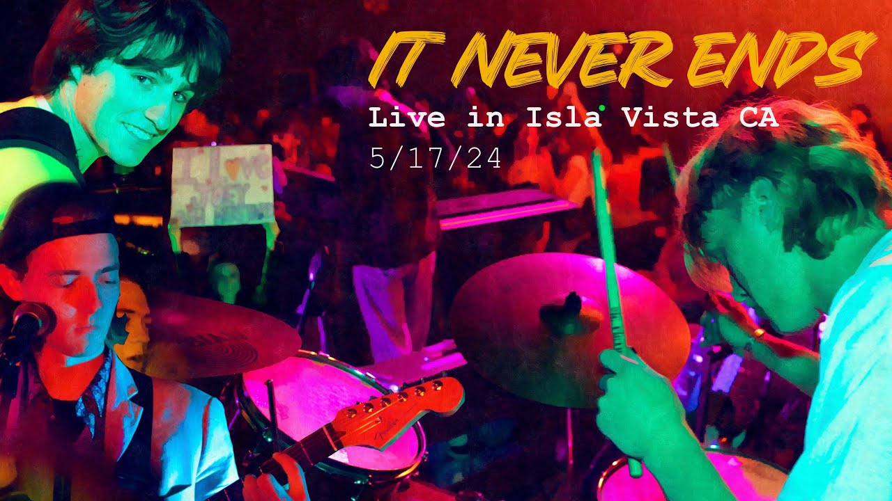 Mustard Men - It Never Ends (Live From Isla Vista 5/17/24) - YouTube