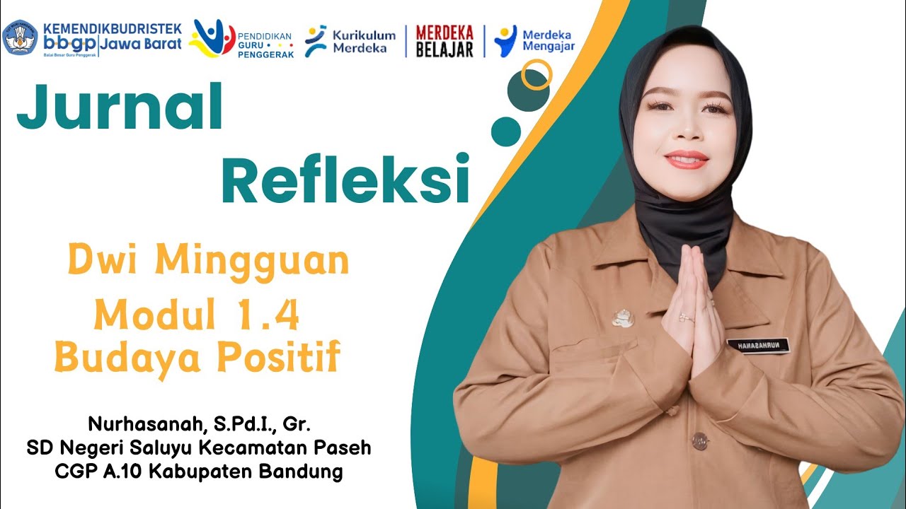 Jurnal Refleksi Dwi Mingguan Modul 1.4 - Budaya Positif | Model 4F ...