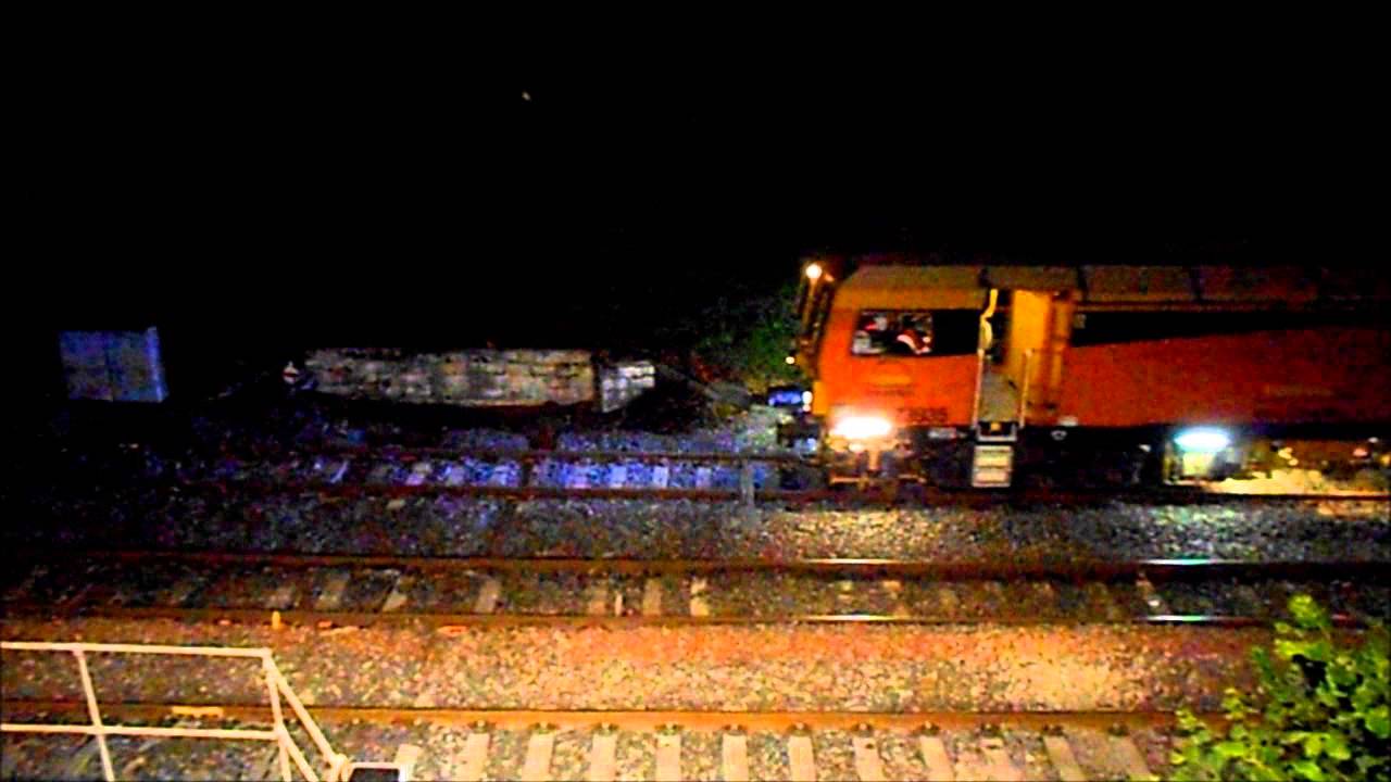 Network Rail Possession Ystrad Mynach 31/07/2013 - YouTube