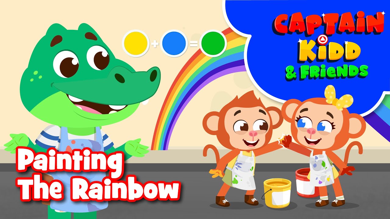 Captain Kidd S2 | Episode 7 | Painting The Rainbow | Animated Cartoon ...