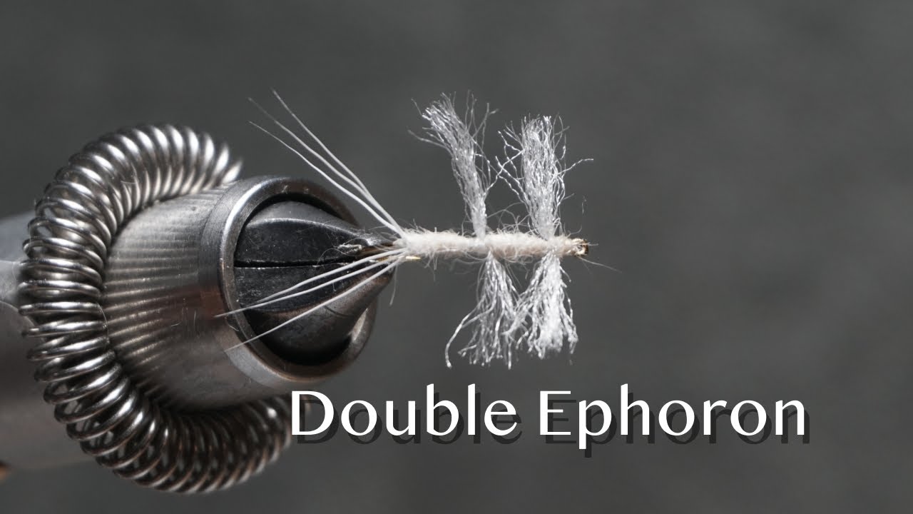 Double Ephoron: an Ed Shenk fly pattern - YouTube