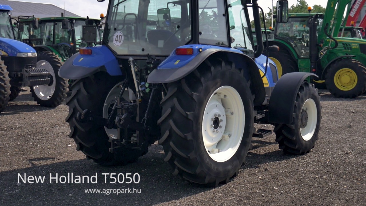 New Holland T5050 (2010) - YouTube